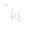 Vibia Pin 1685/1686 Wall lamp price
